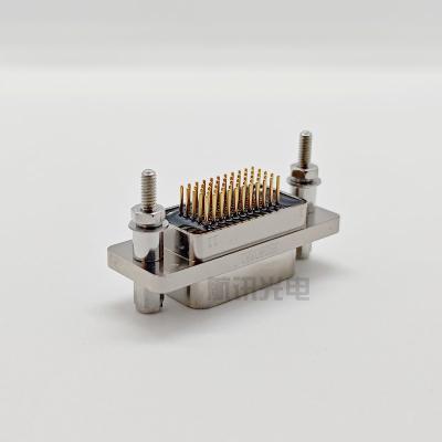 China Hj30j-55zkn High-Speed Rectangular Connector Straight Pin 55 Pin Aviation mili-tary. for sale
