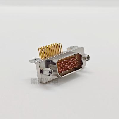 China Hj30j-55zkn High-Speed Rectangular Connector Differential Line Straight Pin 55 Pin Aviation mili-tary. for sale