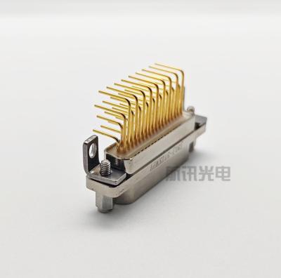 China Rectangular Connector J30j-37zkw-J Bent Pin 37 Core mili-tary Aviation for sale