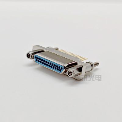 China J30j Rectangular Connector 25 Core J30j-25tjn8p25-J Plug Long Straight Pin Metal Shell. for sale