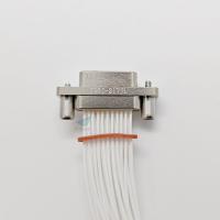 China J30j Rectangular Connector J30j-21tjl Male Plug with Wire for Aviation. for sale