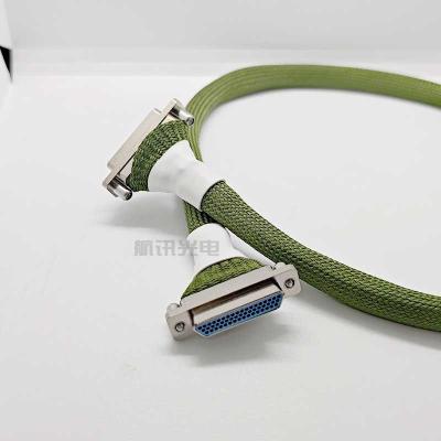China J30j-51tjl-500-J30j-51tj Double Ended Rectangular Connector Aviation Plug Customized Wire Harness mili-tary. for sale