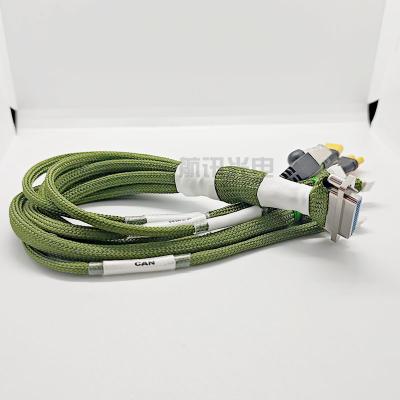 China J30j-51tjl High-Speed Rectangular Connector, One to Eight Cable, Customized Plug Harness for mili-tary Use for sale