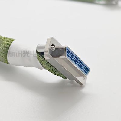 China J30j-51tjl Rectangular Connector, One to Eight Cable, Customized Aviation Plug Harness. for sale