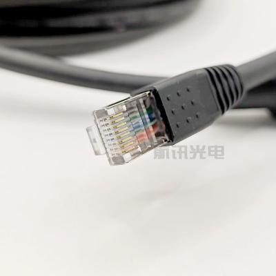 China Customized Circular Connector Ymt16t12z1d10, Connected to RJ45 Aviation Network Cable with 12 Pin Crystal Head. for sale