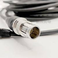China Circular Connector Ymt16t12z1d10 Custom Cable, Connected to RJ45 Aviation Network Cable Crystal Head 12 Pin. for sale
