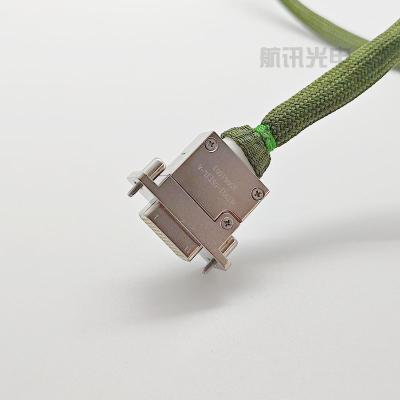 China Hj30j-55tjl-a-400-J30j-15tjl-a Rectangular Connector Double Headed Customized a-Class Shell Aviation. for sale