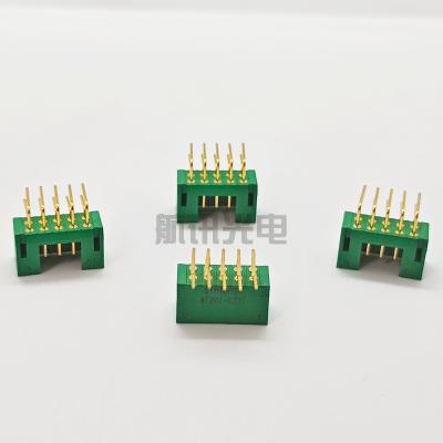 China Jl23-10zjw 2.54mm Pitch Right-Angle Aviation Connector for Avionics and Automation Systems. for sale