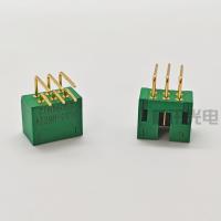 China Jl23-06zjw Gold-Plated Hyperboloid Socket Right-Angle Aviation Connector. for sale