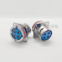 China Y17 Series Circular Connector Y17-1604zj10 Male and Female Plug Socket 4-Core Aviation. for sale
