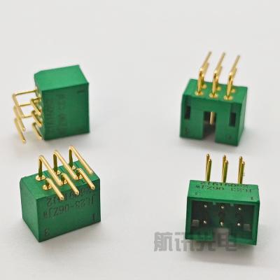 China Jl23-06zjw 6-Pin Right-Angle PCB Socket Aviation Connector. for sale
