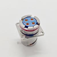 China Circular Connector Y17-1204zj10 Male and Female Plug Socket 4-Core mili-tary for sale