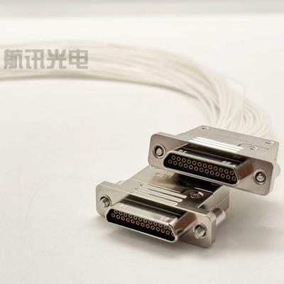 China J30jr-25tkl-a mili-tary Grade Miniature Connector Customized with Tail Clip. for sale