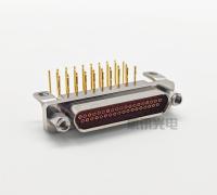 China Rectangular Connector J30j-37zkw-J Curved Pin, J30j-37-Zkn-J Straight Pin, 37 Cores for sale