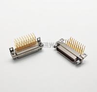 China Rectangular Connector J30j-37zkw-J Curved Pin, J30j-37-Zkn-J Straight Pin, 37 Cores for sale