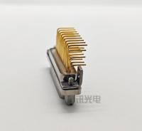 China Rectangular Connector J30j-37zkw-J Curved Pin, J30j-37-Zkn-J Straight Pin, 37 Cores for sale