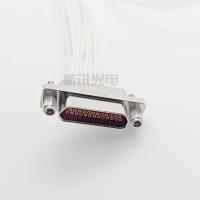 China J30j-25zkp 25-Pin Rectangular Connector Male and Female Plug Sockets with Cable. for sale