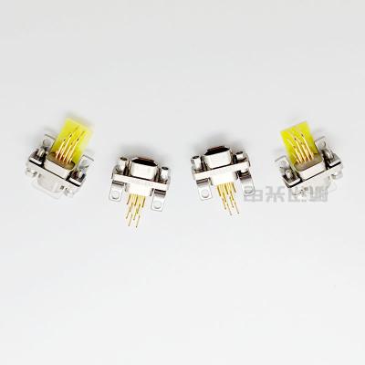 China J30j Rectangular Connector J30j-9zkw-J with Two Rows of Bent Pins. for sale
