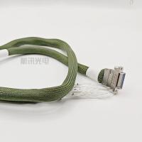 China J30j-25tjl-A1 Custom Cable Rectangular Connector Plug with 25 Cores and A1 Tail Clip for mili-tary Aviation for sale