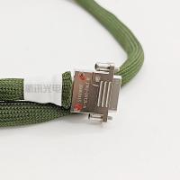 China J30j-25tjl-A1 Custom Cable Rectangular Connector Plug with 25 Cores and A1 Tail Clip for mili-tary Aviation for sale