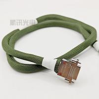 China J30j-25tjl-A1 Custom Cable Rectangular Connector Plug with 25 Cores and A1 Tail Clip for mili-tary Aviation for sale