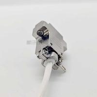 China J30j Rectangular Connector J30j-15zkp-A3 Crimping with Wire 15 Core and Tail Clip mili-tary Aviation. for sale