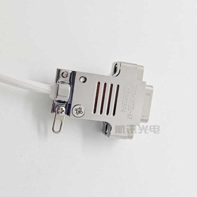 China J30j Rectangular Connector J30j-15zkp-A3 Crimping with Wire 15 Core and Tail Clip. for sale