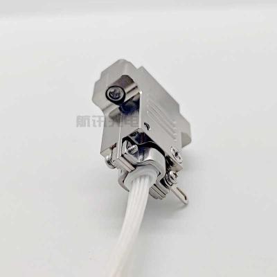 China J30j Rectangular Connector J30j-15zkp-A3 Crimping with Wire 15 Core and Tail Clip Aviation. for sale