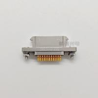 China J30ja-21zkw-J Quick-Lock Rectangular Connector, Printed Board Solder Type, 21-Pin, Straight Pin. for sale