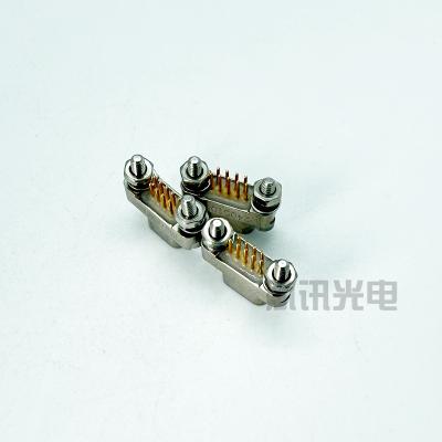 China J30jz/XP9tjnap01 Aviation 9-Core Straight Pin Micro Rectangular Connector. for sale
