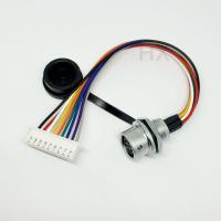 China Gx16 Panel Mount Aviation Socket with Dust Cap to Xh2.54 Cable. for sale