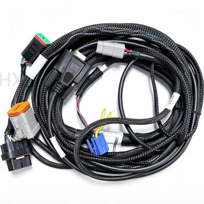 China Construction Equipment Can Bus Signal and Power Composite Wiring Harness. for sale