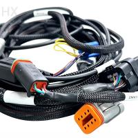 China Construction Equipment Can Bus Signal and Power Composite Wiring Harness. for sale