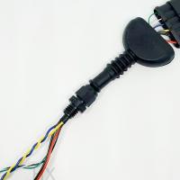 China 6-Core Vehicle Waterproof Plug Transition Harness with Bend-Resistant Corrugated Tube. for sale