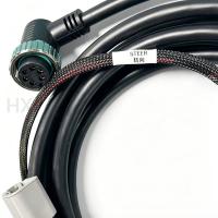 China Short Main Control Transition Harness, Angled Circular Connector with Grey Multi-Core Plastic Plugs. for sale