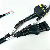 China Outdoor Electronic Control Multi-Circuit Waterproof Split Harness with Fuse, Ground Lug & Mixed Terminals. for sale