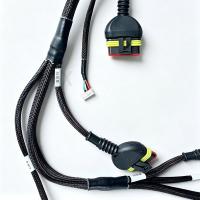 China Outdoor Electronic Control Multi-Circuit Waterproof Split Harness with Fuse, Ground Lug & Mixed Terminals. for sale