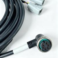 China Complete Harness with Twist-Lock Circular Connector and Multiple Waterproof Plastic Connectors. for sale