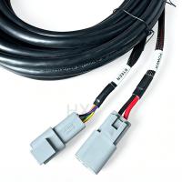 China Complete Harness with Twist-Lock Circular Connector and Multiple Waterproof Plastic Connectors. for sale