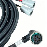 China Complete Harness with Twist-Lock Circular Connector and Multiple Waterproof Plastic Connectors. for sale