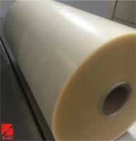 China Customizable Transparent Nature Yellow 0.1mm 0.15mm Pure PVC Wear Layer For LVT Flooring for sale