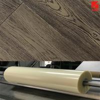 China Soundproof 0.2mm 0.3mm 0.5mm 0.7mm Transparent Wear Resistant Layer Producers For SPC Floor for sale