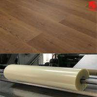 China Abrasion Resistance 6mil 12mil Transparent Pure PVC Wear Layer Suppliers For SPC Floor Protection for sale