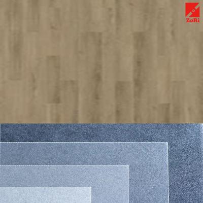 China Household Different Thickness Transparent Color Wear Layer Producers For SPC Flooring for sale