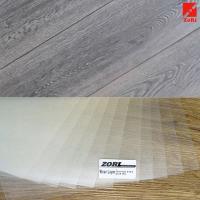 China New Fireproof 0.2mm 0.3mm Wear Resistant Layer Professional Producer For Vinyl Flooring for sale