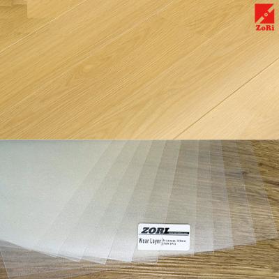 China Good Quality Customized PVC Wear Resistant Layer Producters For SPC Flooring Surface Protecting for sale