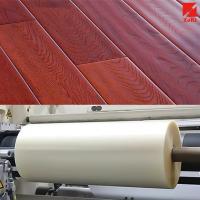 China Customizable 0.5mm 0.7mm Transparent Nature Yellow Wear Layer Supplier For LVT Flooring for sale