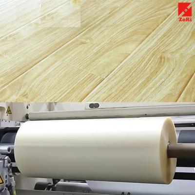 China Abrasion Resistance 16Mil 20Mil Pure PVC Wear Layer Producter For LVT Floor for sale
