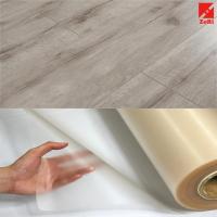 China Commercial Grade Durability 0.2mm 0.3mm 0.5mm PVC Wear Layer Supplier For LVT Flooring for sale