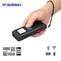 China WIFI Portable Bluetooth Barcode Scanner Code 128 Maxicode Barcode Reader For Inventory for sale